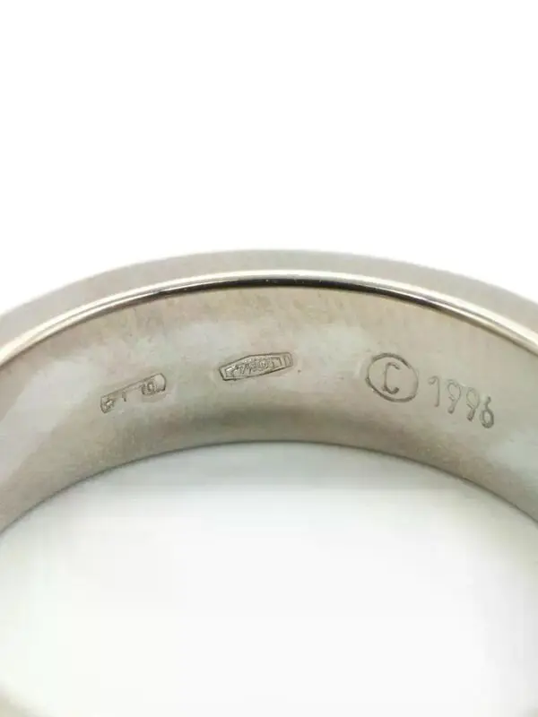 Cartier 18k White Gold Love Ring - Silver