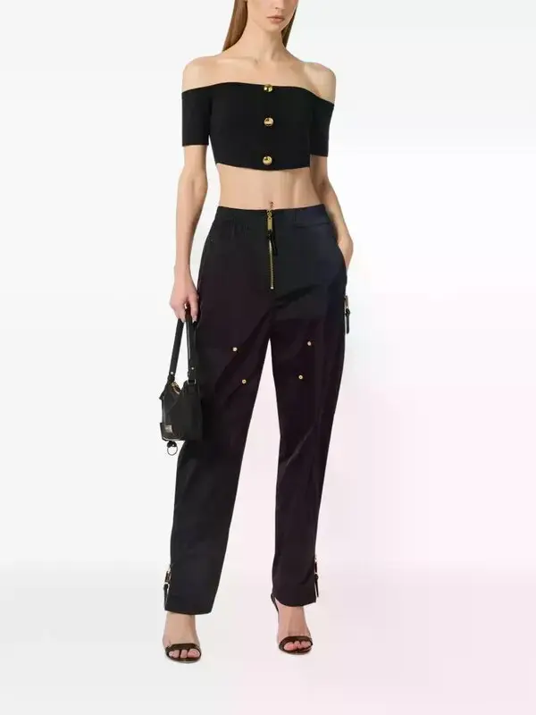 Elisabetta Franchi Zip-detail Trousers
