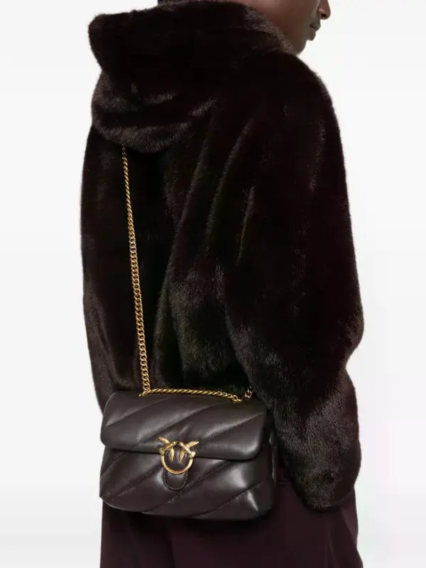 Pinko Small Love Mini Quilted Cross Body Bag