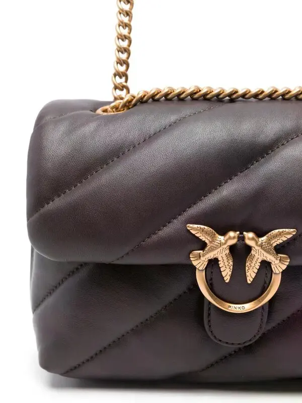 Pinko Small Love Mini Quilted Cross Body Bag