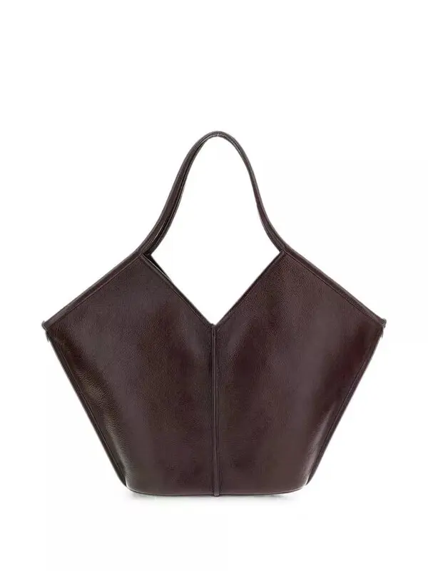 Hereu Calella Leather Shoulder Bag - Red