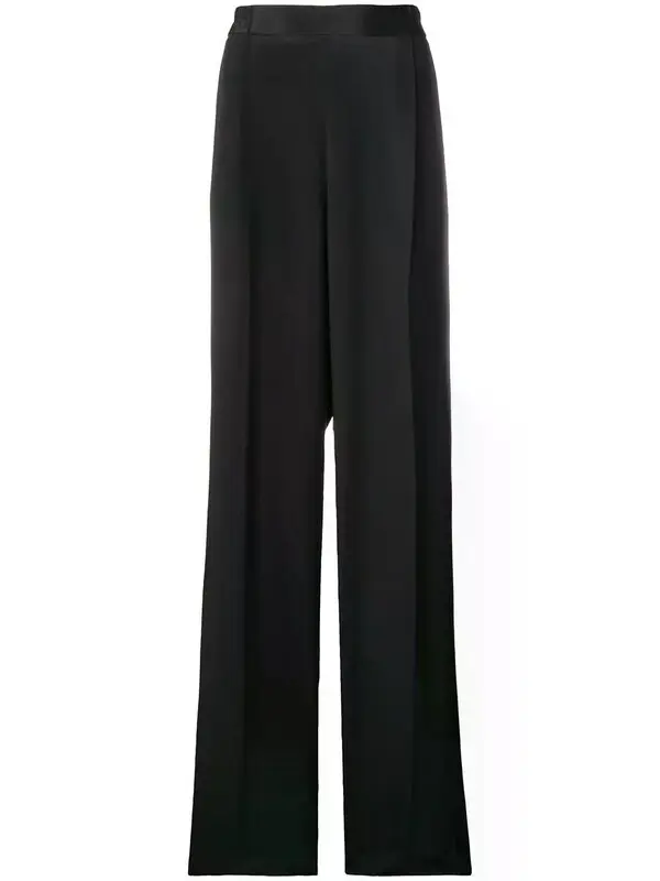 Stella McCartney High-waist Flared Trousers - Black