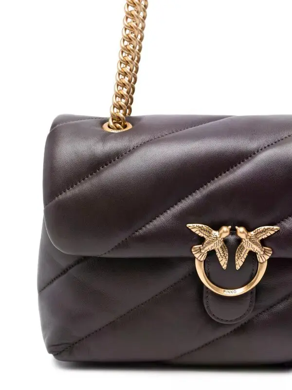 Pinko Small Love Quilted Shoulder Bag