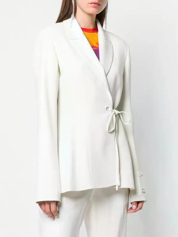 Off-White Wrap-around Blazer