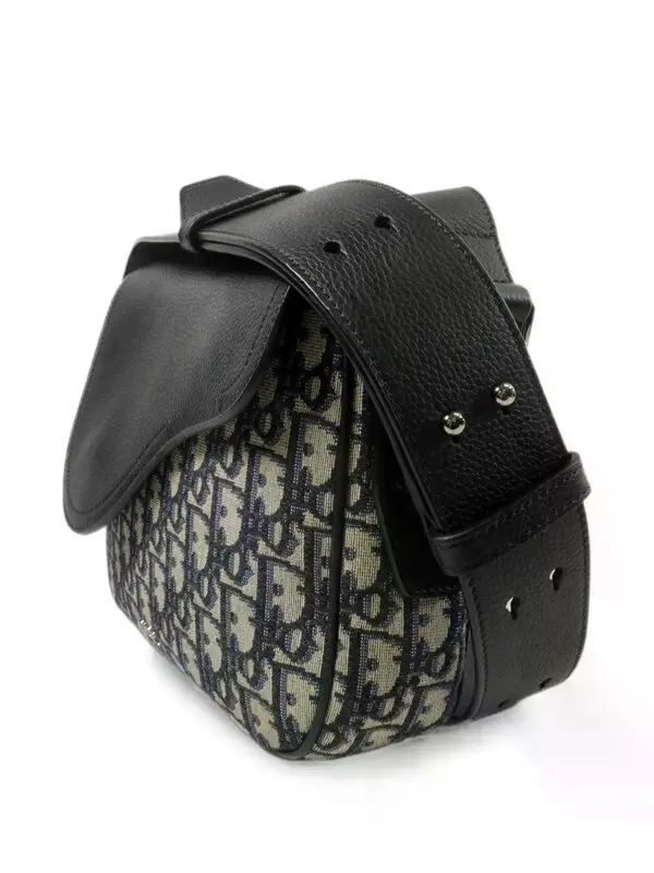 Dior Mini Saddle Oblique-monogram Shoulder Bag