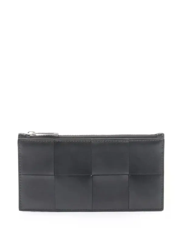 Bottega Veneta 2020s Cassette Card Holder - Black