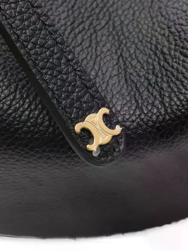 Celine 2020s Lulu Triomphe Tote Bag - Black
