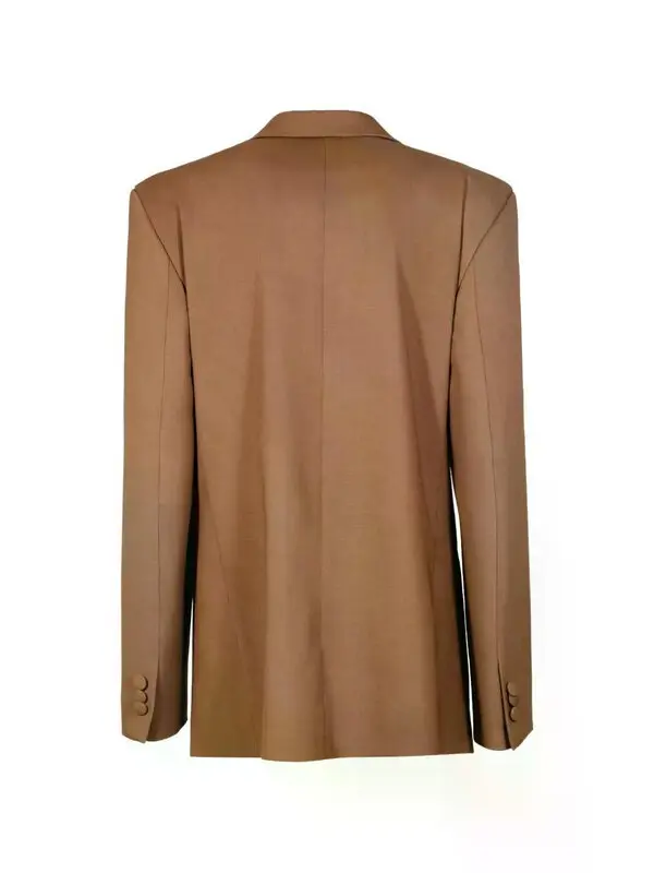NINEMINUTES Peak-lapel Double-breasted Blazer