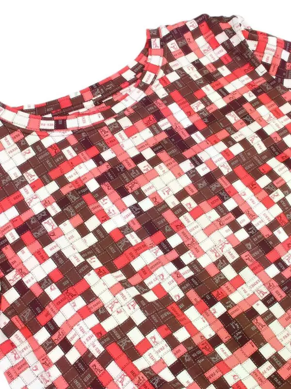 Hermès 2010s Bolduc Au Carre T-shirt - Red