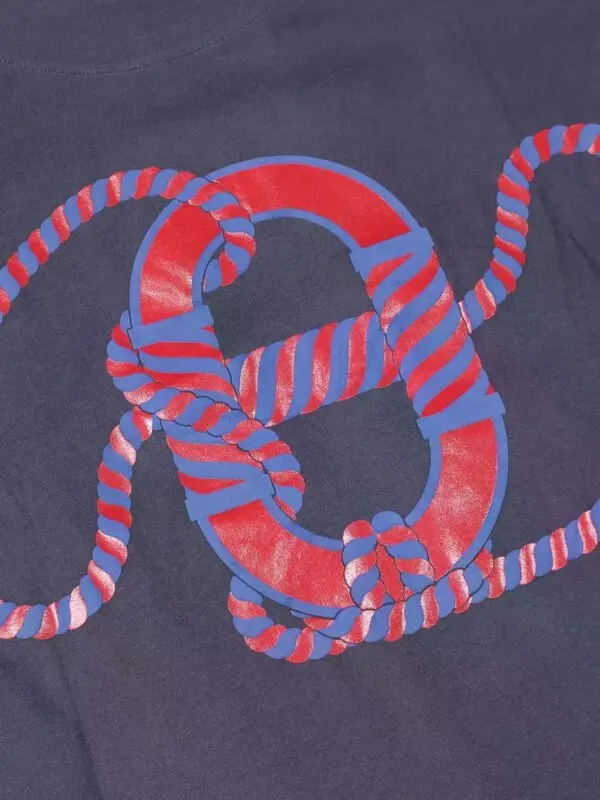 Hermès 2010s Kanoe Mock-neck T-shirt