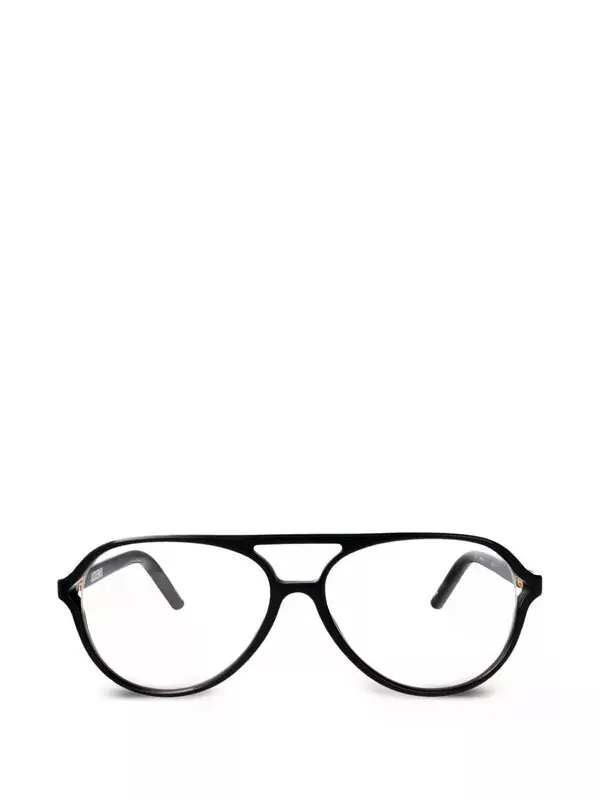 Jacquemus Pastro Pilot-frame Glasses - Black