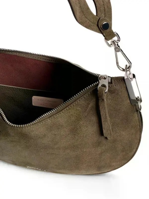 COCCINELLE Sunup Suede-leather Shoulder Bag