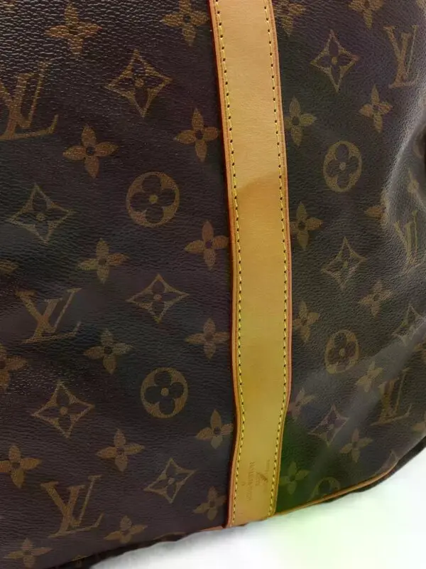LOUIS VUITTON 2012 Keepall Bandoulière Monogram Holdall - Brown