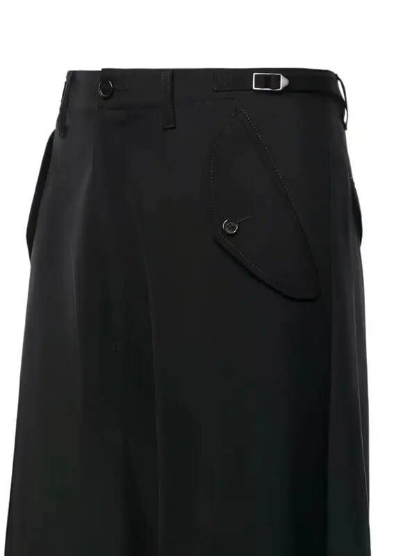 Dsquared2 Buckle-detail Flap-pocket Trousers