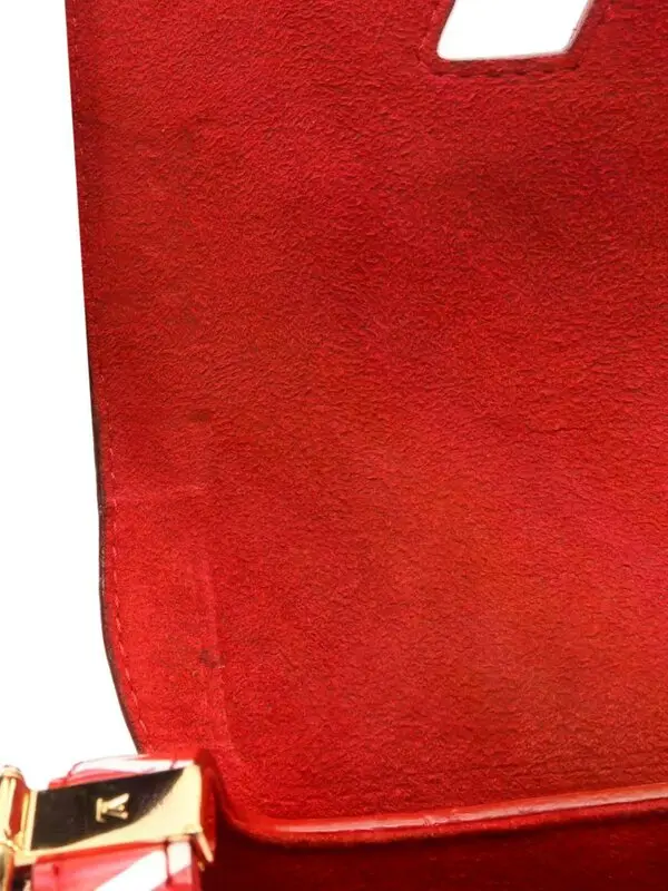 LOUIS VUITTON 2000s Twist Malletage Épi-leather Mini Shoulder Bag