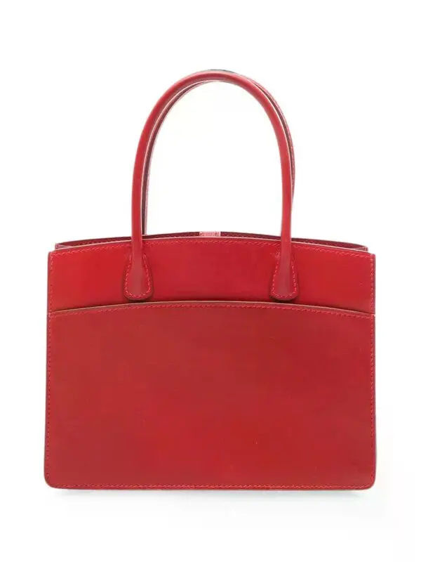 Hermès 2002 Tpm White Bus Handbag