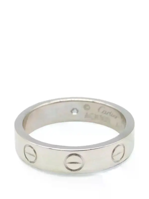 Cartier 2010s Mini Love Diamond Ring