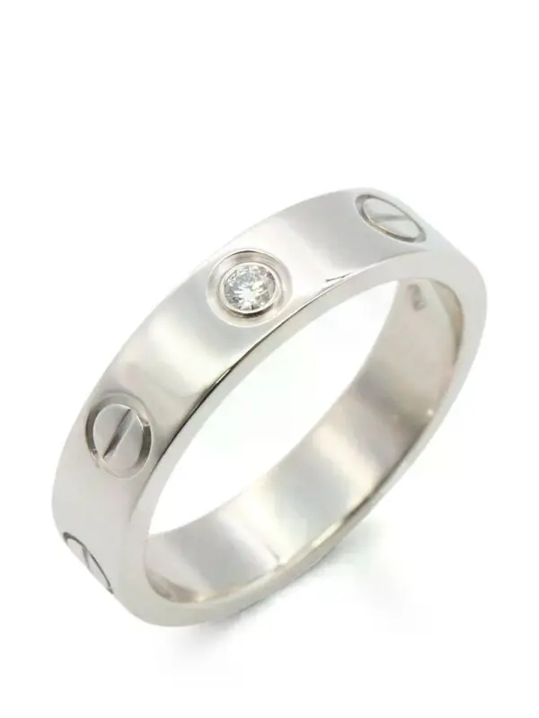 Cartier 2010s Mini Love Diamond Ring