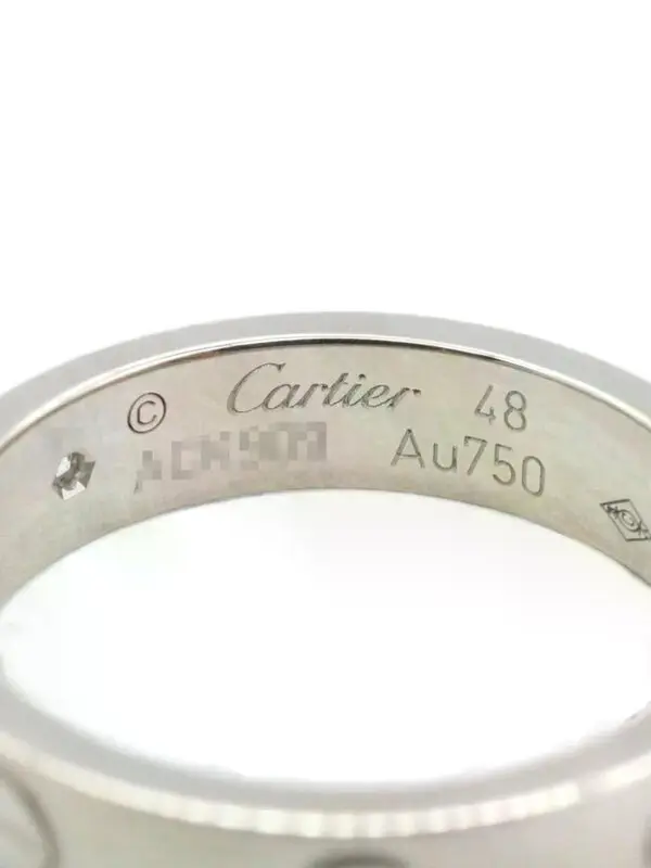 Cartier 2010s Mini Love Diamond Ring