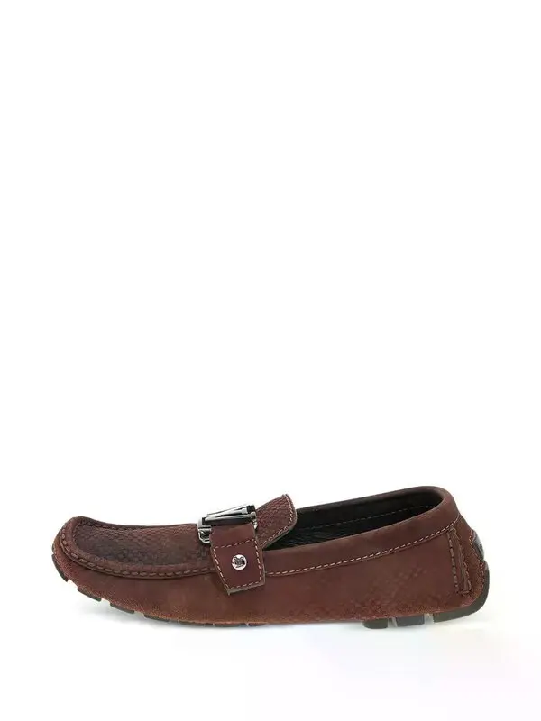 LOUIS VUITTON Monte Carlo Suede Loafers - Brown