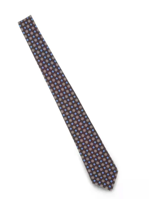 Kiton Micro-pattern Tie