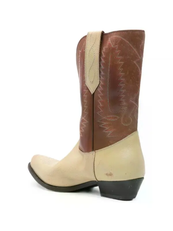 GOLDEN GOOSE Wish Star Embroidered Boots