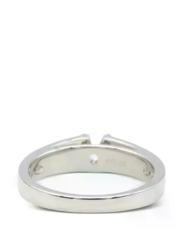 BVLGARI 2010s Glyph Diamond Ring