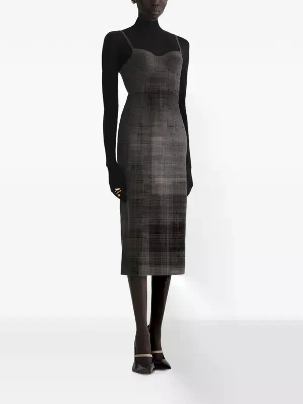 MUGLER Midi Lingerie Dress