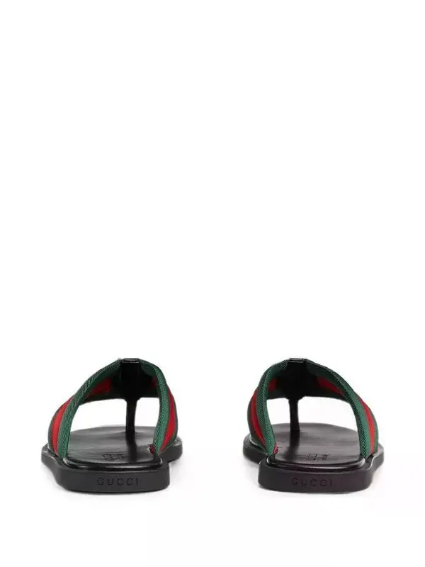Gucci Web-stripe Interlocking G Sandals