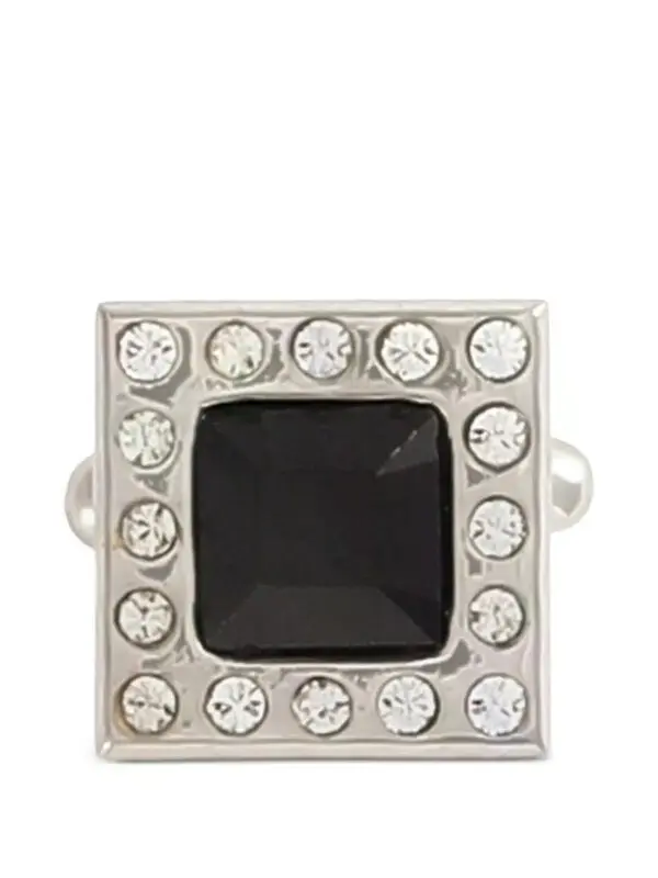 Dolce & Gabbana Rhinestone Cufflinks - Silver
