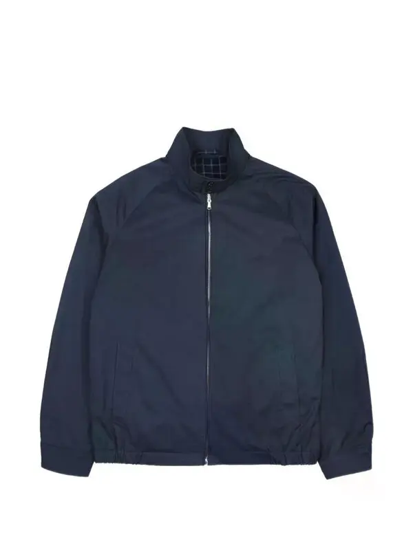 BROOKSFIELD Reversible Check-pattern Jacket - Blue