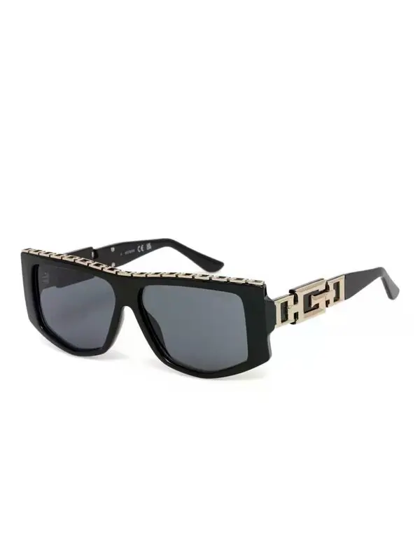 Guess Logo-plaque Sunglasses - 01a