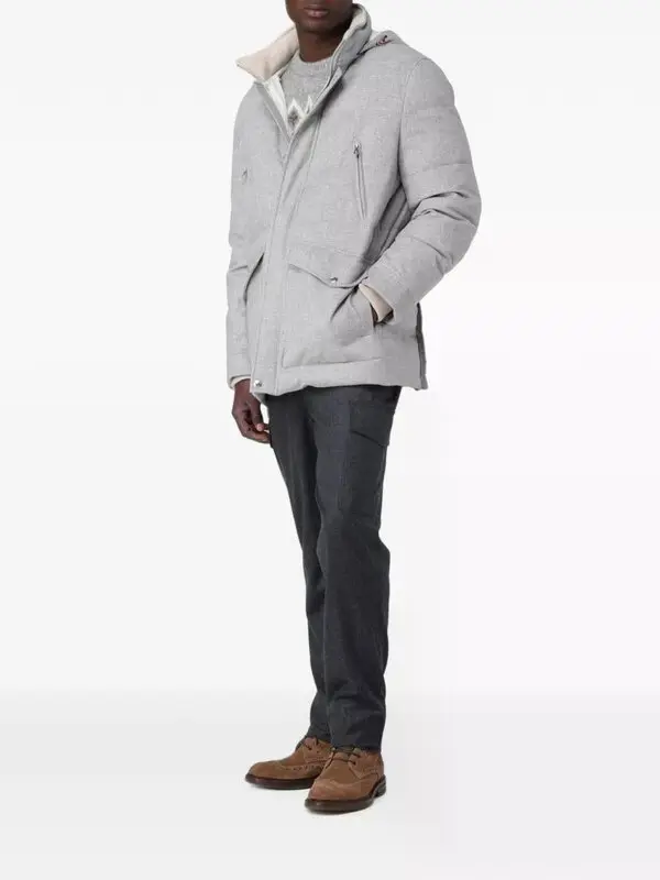 Brunello Cucinelli Virgin-wool Cargo Pants