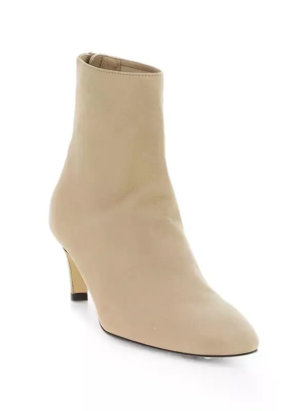 TOTEME Almond-toe Nappa Ankle Boots