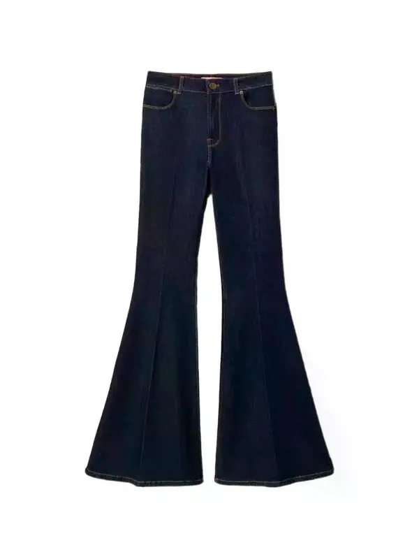 TWINSET Belt-loop Flared Jeans