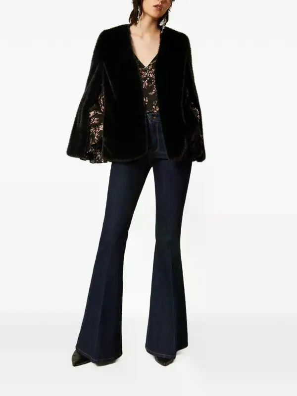 TWINSET Belt-loop Flared Jeans
