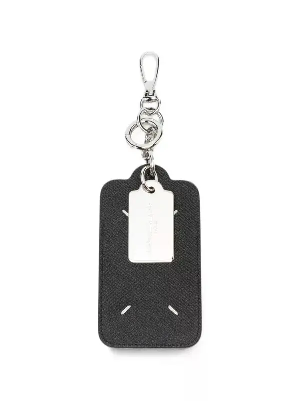MAISON MARGIELA Logo-print Leather Keyring
