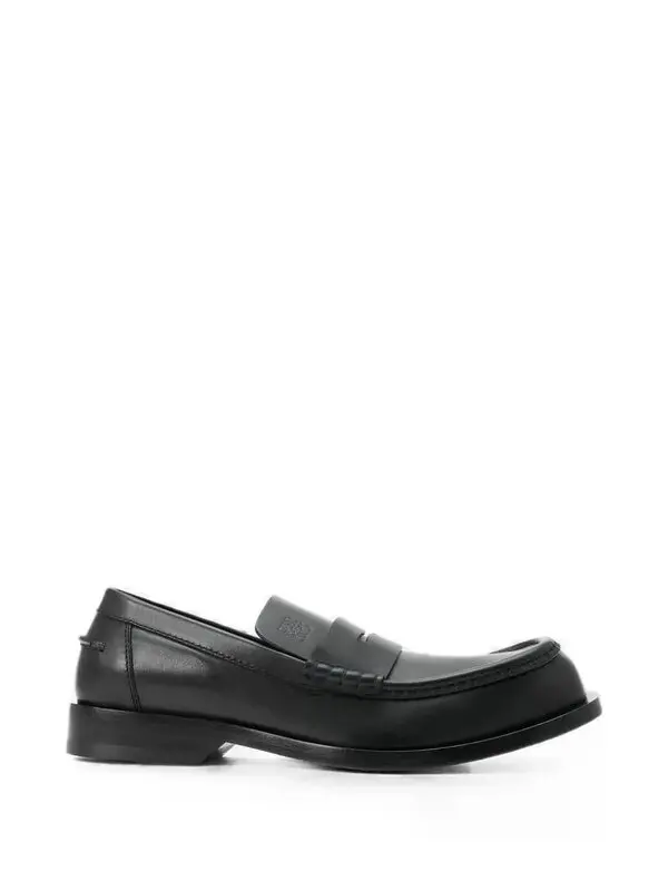 Loewe Bobine Penny-slot Loafers - Black