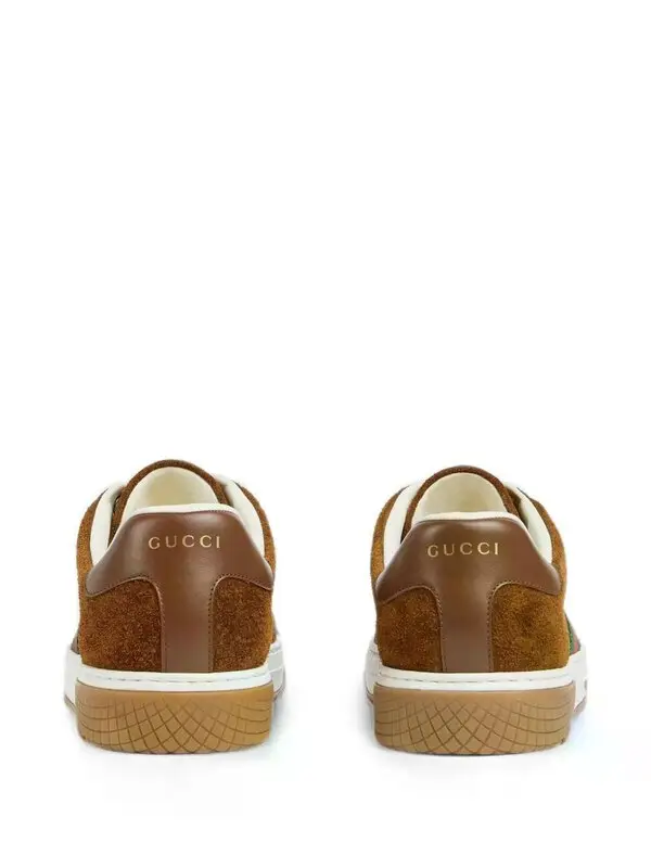 Gucci Ace Web-detail Low-top Sneakers