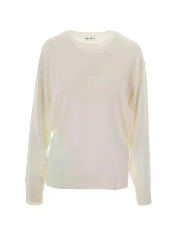 P.a.r.o.s.h Fringe-trimmed Cashmere Sweater - Neutrals