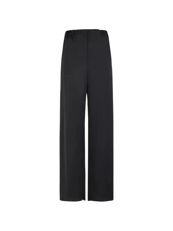 Max Mara Editto Straight-leg Trousers - Black
