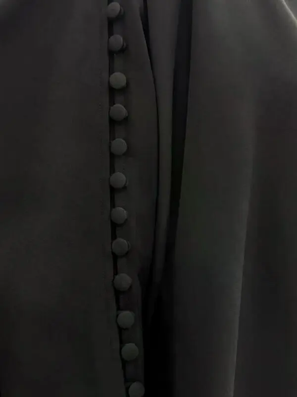 TALLER MARMO Mila Button-embellished Maxi Dress - Black