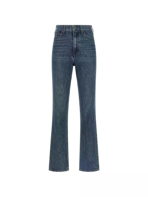 Co High-waisted Flared Jeans - Blue