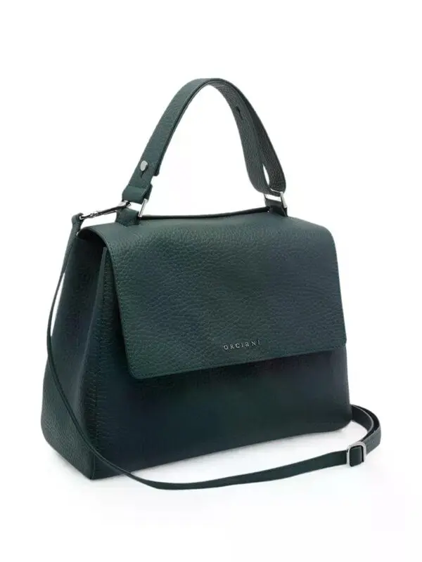 Orciani Sveva Leather Handbag - Green