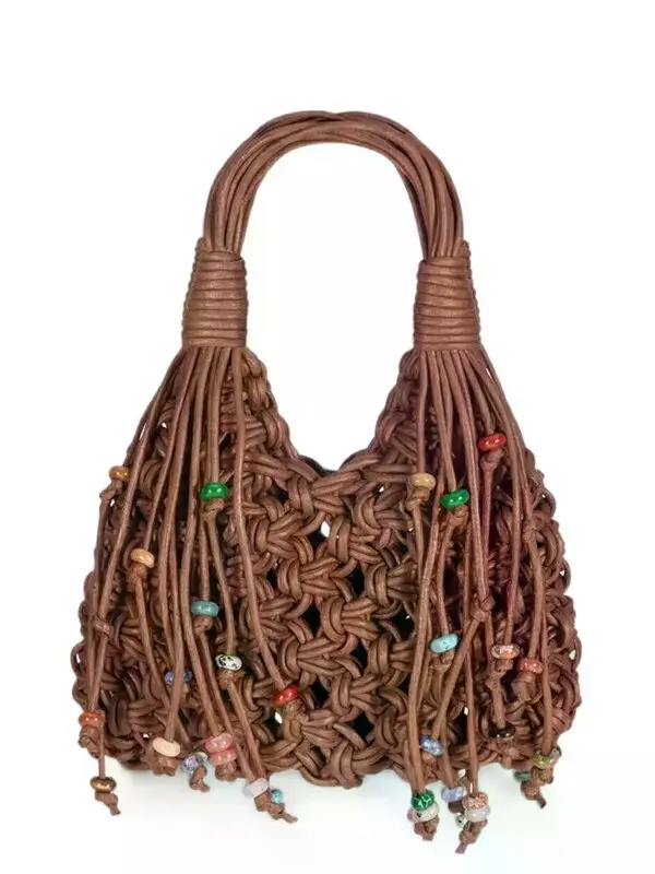 HIBOURAMA Mini Vannifique Tote Bag - Brown