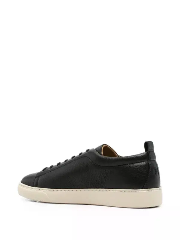 HENDERSON BARACCO Grainy Leather Lace-up Sneakers