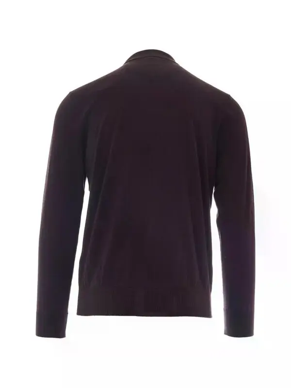 Eleventy Long-sleeve Polo Shirt
