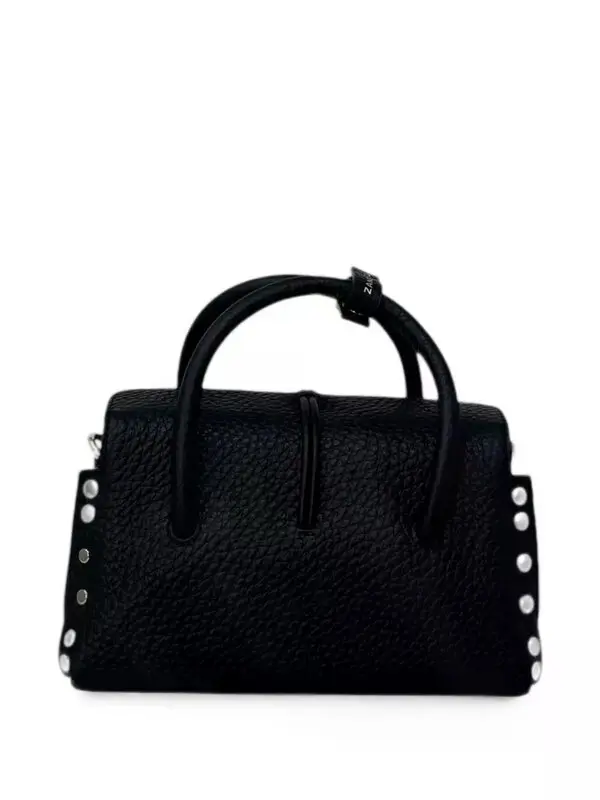 ZANELLATO Baby Dotta® Studded Tote Bag - Black