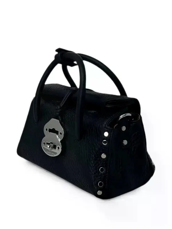 ZANELLATO Baby Dotta® Studded Tote Bag - Black