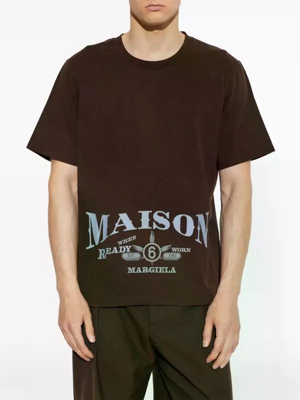 MAISON MARGIELA Logo-print T-shirt